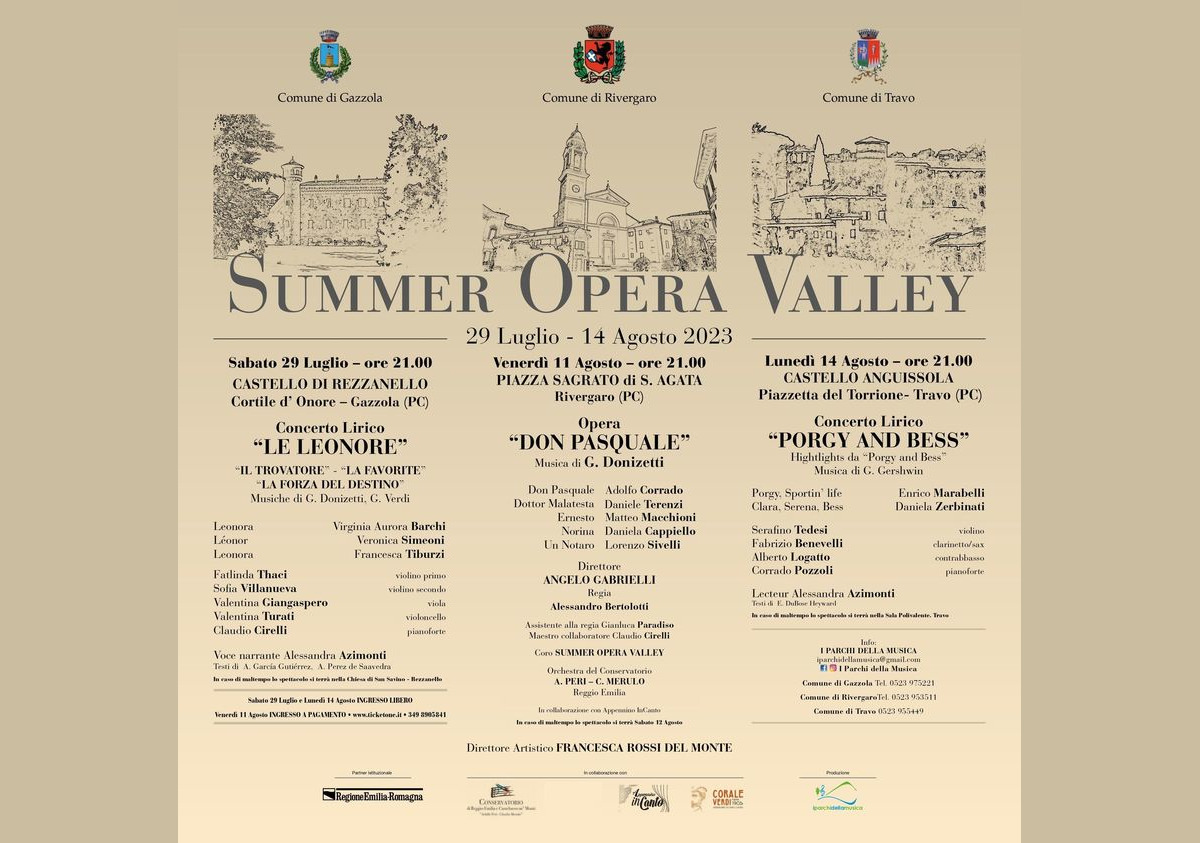 Summer Opera Valley - Visit Piacenza